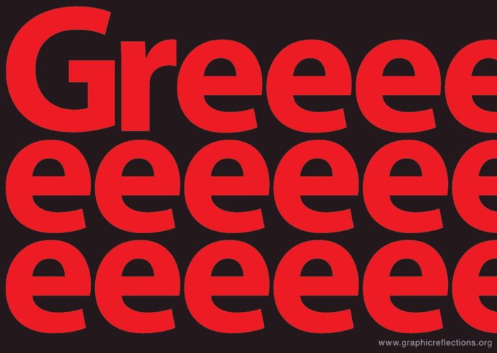 Conceptual Typography About Greed | Graphic Reflections